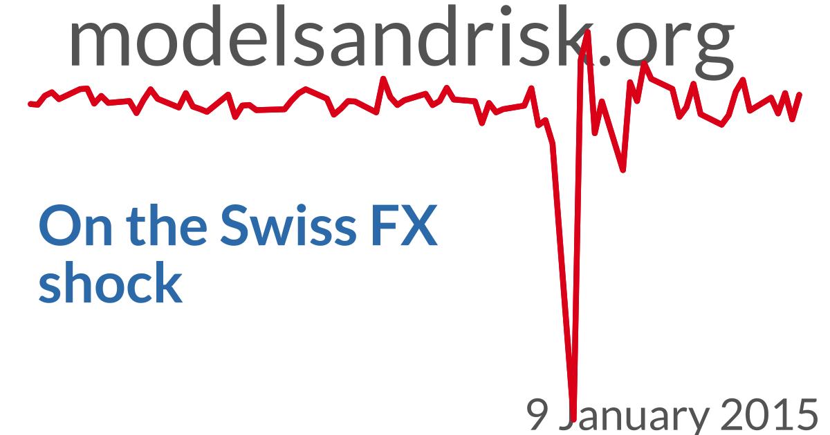 On the Swiss FX shock