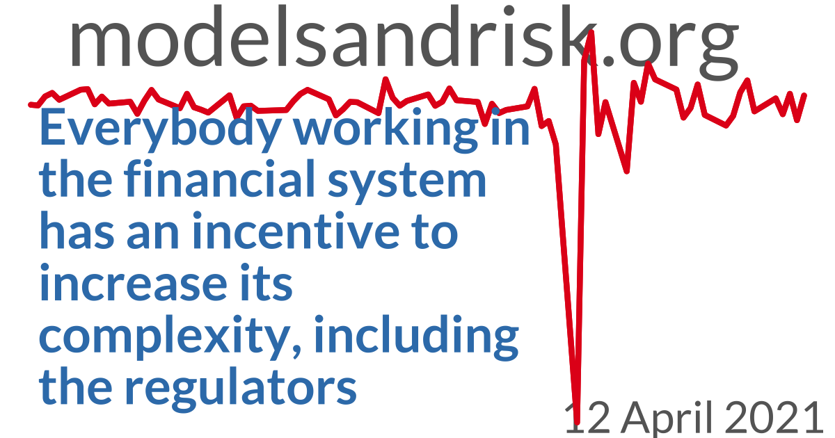 Models and risk | Financial Regulation, Systemic Risk, Stability and AI ...