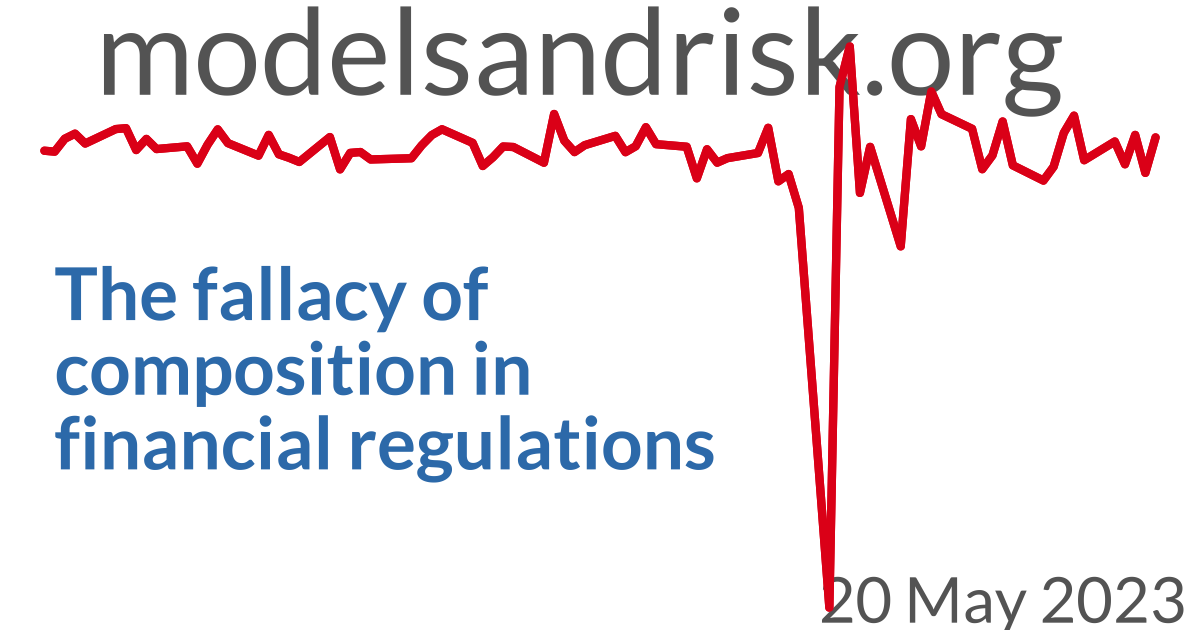 Models and risk | Financial Regulation, Systemic Risk, Stability and AI ...