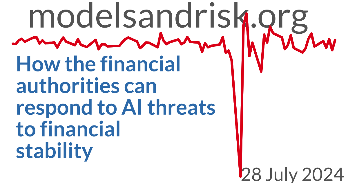 How the financial authorities can respond to AI threats to financial ...