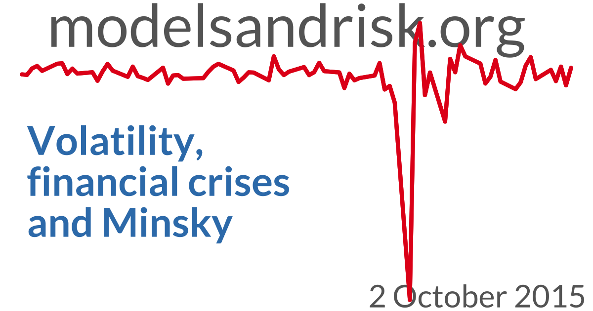 Models and risk | Financial Regulation, Systemic Risk, Stability and AI ...